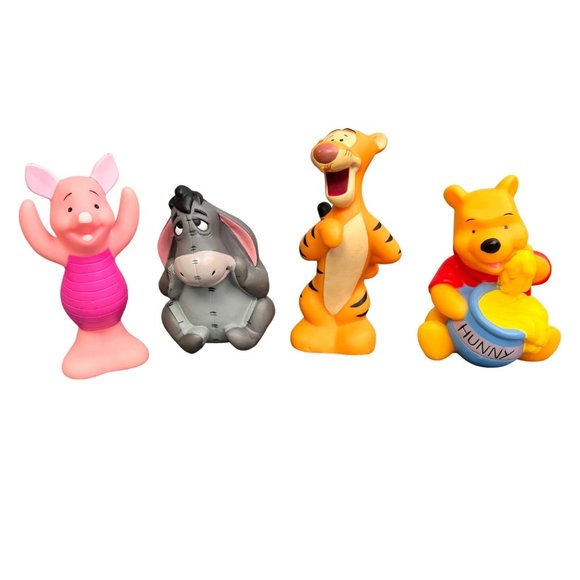 Disney | Toys | Disney Winnie The Pooh Vinyl Figures Figurines Piglet ...
